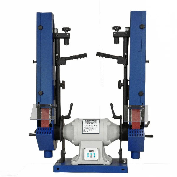 Palmgren Dual 2" X 72" Belt Grinder | HeatTreatNow – HEATTREATNOW